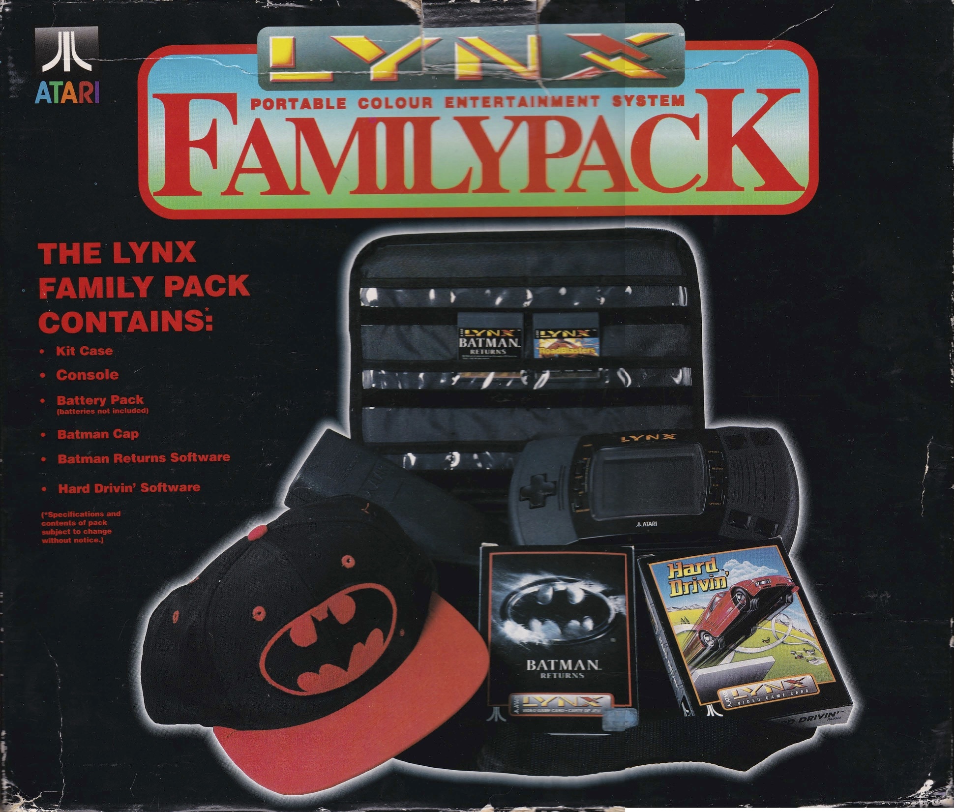 Atari Lynx II Console Box - Family Pack | Atari Lynx Vault